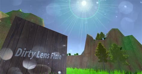 Dirty Lens Flare Effect For Fps Fullscreen And Camera Effects Unity