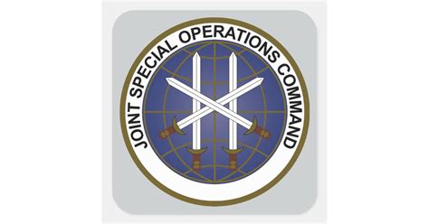 Joint Special Operations Command Jsoc Square Sticker Zazzle
