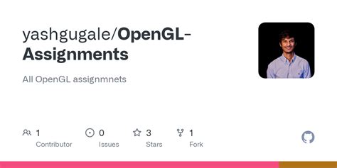Github Yashgugaleopengl Assignments All Opengl Assignmnets
