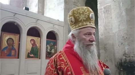 აბბა ალავერდელი მიტროპოლიტი დავითის ქადაგება Youtube