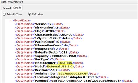Usb Device Tracking Using The Partition Diagnostic Event Log Part 1 Digital Forensics Stream