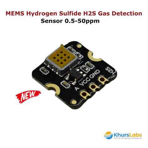 Jual Dfrobot Mems Hydrogen Sulfide H2s Gas Detection Sensor 05 50ppm