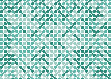 Premium Vector Abstract Green Geometric Seamless Pattern Background
