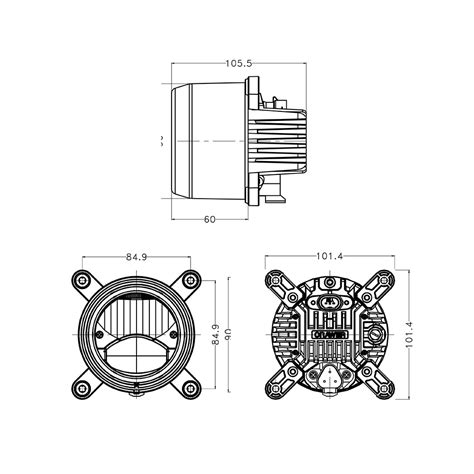 Crawer Koplamp Hyperios Groot En Dimlicht Ledhandel24nl