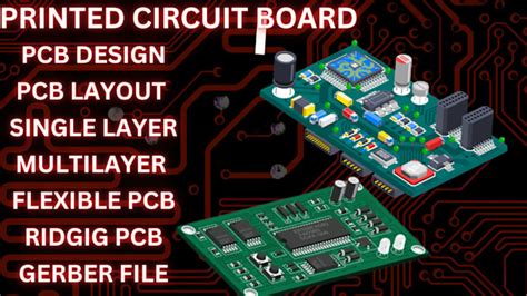 Design Schematic Pcb Layout Electronic Circuit Board Design Embedded