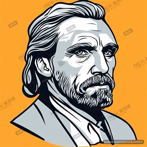 Ai创作图名人名言插画 哲学家头像 近代著名的哲学家 托尔斯泰头像 名人卡通形象 马克思约瑟夫 易卜生头像 加长版林肯 林肯遇刺 现代哲学之父 唯物主义哲学家 马克思主义者 亚里士多德头像