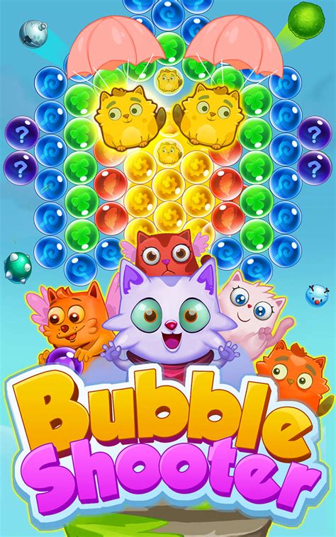 Android Için Bubble Shooter Cat Pop Game Apk İndir