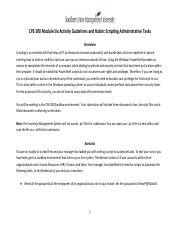 CYB 300 Module Six Activity Guidelines And Rubric Pdf CYB 300 Module Six Activity Guidelines