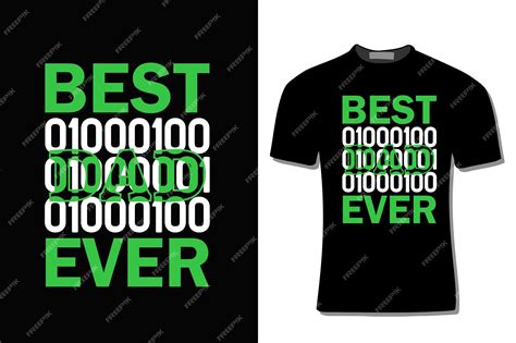 Premium Vector Binary Code Computer Programmer T Shirt Design For