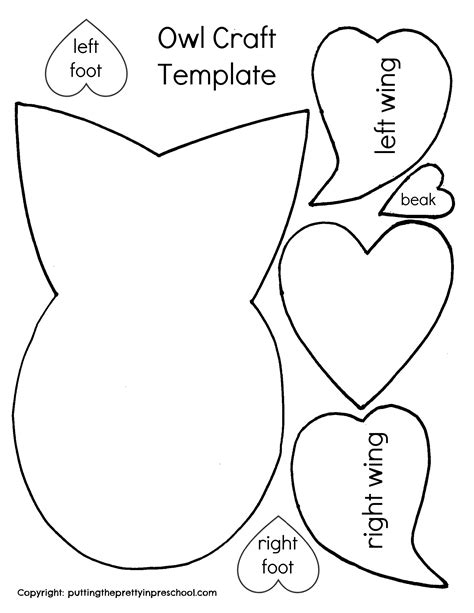 Valentines Day Owl Craft