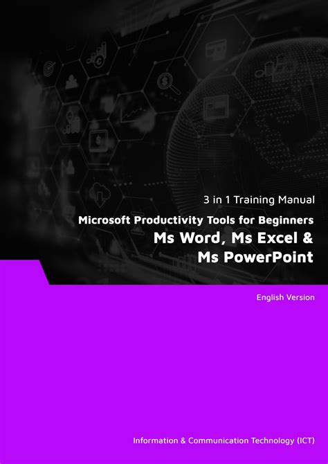 microsoft productivity tools for beginners ms word ms excel and ms