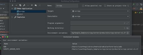 Question Debug Scrcpy With Clion · Issue 2032 · Genymobilescrcpy · Github