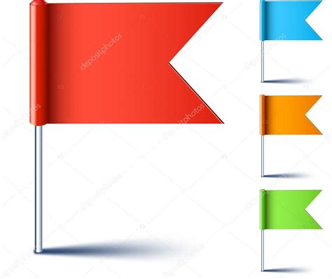 삼각 깃발 — 스톡 벡터 © Maxborovkov 6647968