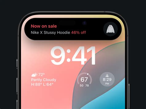 Dynamic Island Live Activities From E Commerce Telegram Mini App By