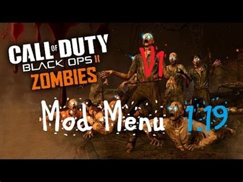 PS BO Extortion V SPRX Zombie Mod Menu Download YouTube