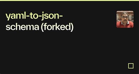 Yaml To Json Schema Forked Codesandbox
