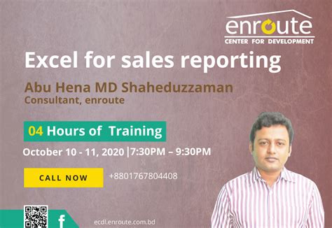excel for sales reporting ecdl
