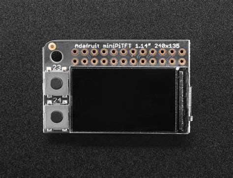 New Product Adafruit Mini Pitft 135×240 Color Tft Add On For