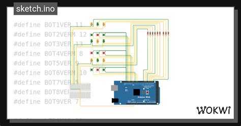 JOGO GENIUS Tiemi Wokwi ESP STM Arduino Simulator