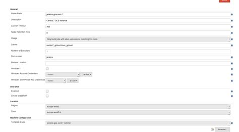 Virtual Machines Connected To Jenkins Via Compute Engine Plugin Are
