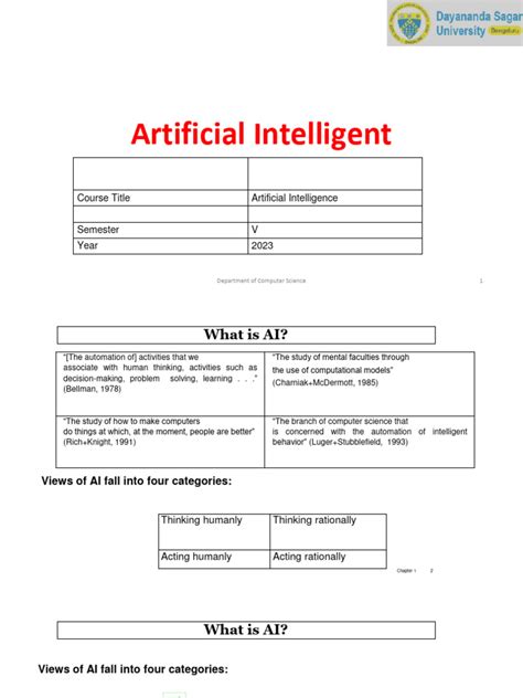 artificial intelligence module 1 pdf artificial intelligence