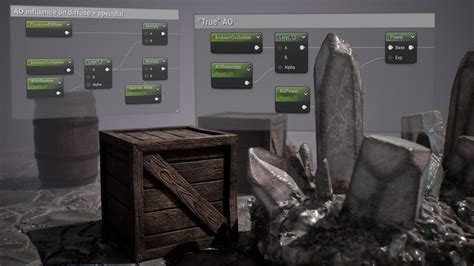 unreal engine 5 how to use material ambient occlusion maps with lumen
