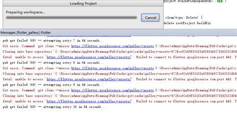 flutter gallery打不开 Issue flutter flutter GitHub