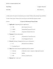 Computer Networking Hw 1 Docx CSIT 340 Computer Networks HW 1 Shijil Philip Computer