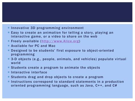 Ppt Teaching Scratch And Alice Programming Powerpoint Presentation Free Download Id2018126