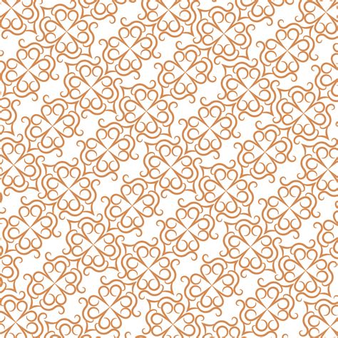 Abstract Simple Geometric Vector Seamless Pattern With Gold Line Texture On White Background