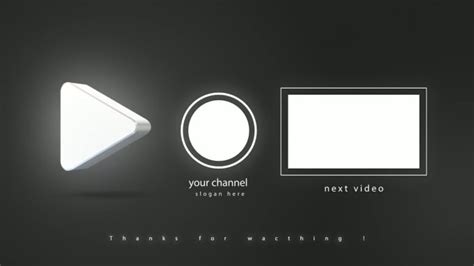 Create Cool Youtube End Screen Outro Within 24 Hours By Rashy Made Fiverr