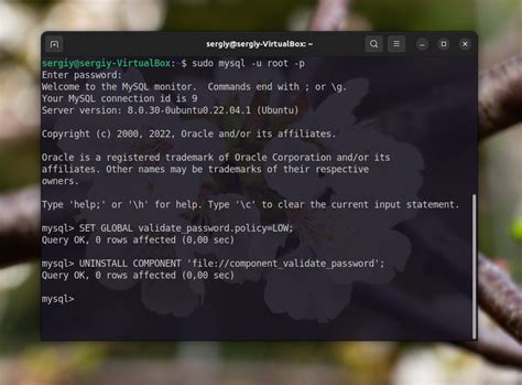 Ошибка Your Password Does Not Satisfy The Current Policy Requirements Mysql Losst