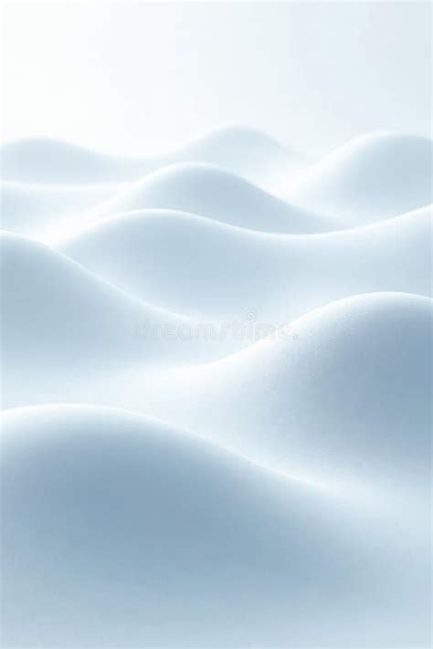 Abstract White Waves Smooth Gradients Subtle Texture Swirl Flowing Waves Stock Illustration