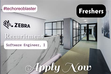 Zebra Technologies Hiring Software Engineer For Freshers Bachelors
