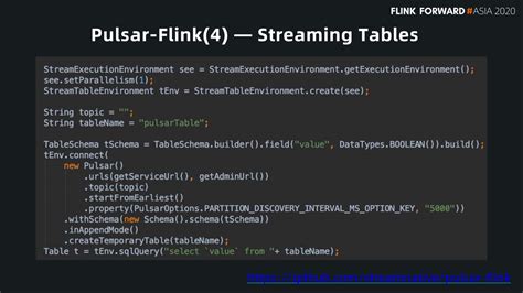 Batch And Stream Integration Of Flink And Pulsar Alibaba Cloud Community
