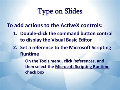 Ppt Welcome To Transforming Powerpoint Creating An Interactive Environment Using Vba