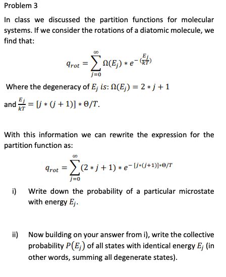 Solved Problem In Class We Discussed The Partition Chegg