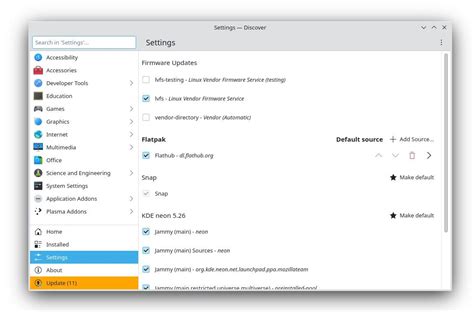 How To Use Kde Discover To Manage Linux Apps Widgets And Much More