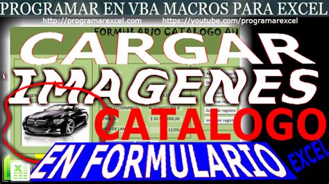 Como Buscar Datos Y Cargar Imagen Del Catalogo En Formulario