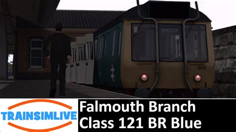 Let S Play Train Simulator 2016 Falmouth Branch Br Blue Class 121