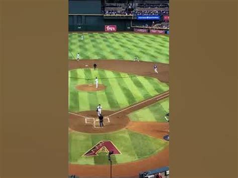 Corey Seager Monster Home Run Arizona Diamondbacks Vs Texas Rangers World Series Game 3