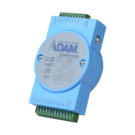 ADAM 6060 B Data Acquisition And Control Module 6 Digital Inputs