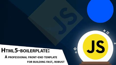 A Professional Front End Template For Building Fast Robust
