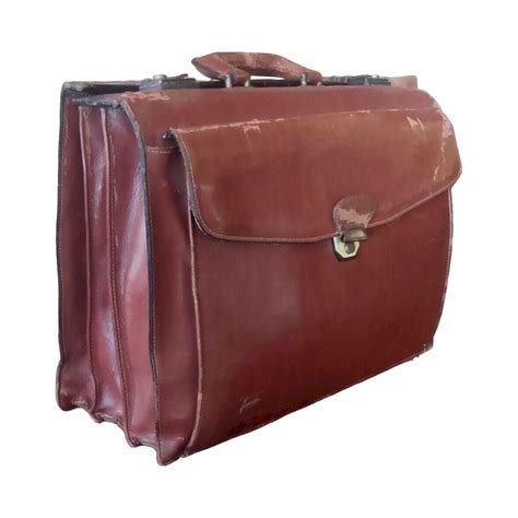 Ancienne Malette Sacoche Sac Cuir Texieraccessoire Vintagemalette