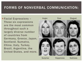 Nonverbal Communication Pptx
