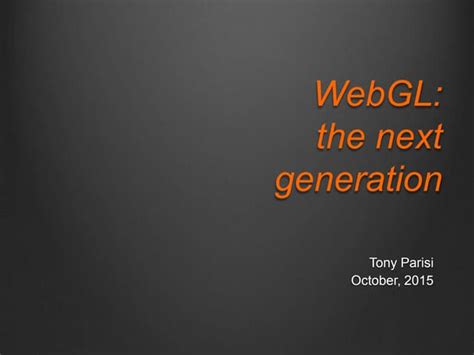 Lessons Learned With Unity And Webgl