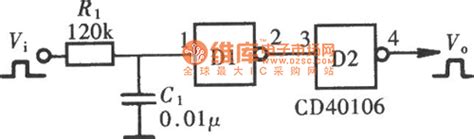 The Pulse Delay Circuit Composed Of Gate Circuit Relay Control Control Circuit Circuit