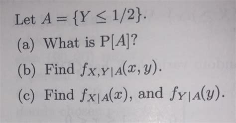 solved 7 3 6 random variables x and y have joint pdf 4x