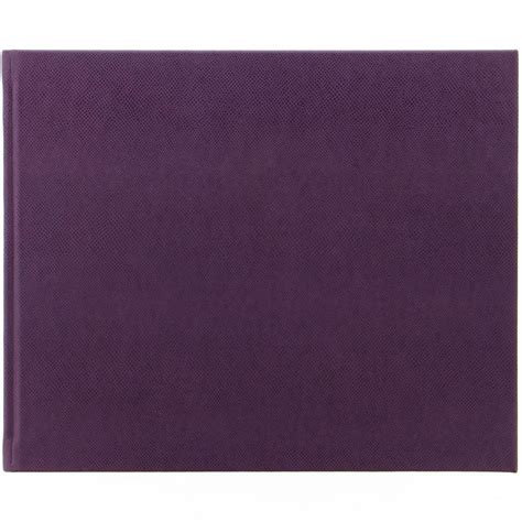 Letts Legacy Quarto Landscape Guest Book Notebook Purple Home Office Stationery The Warehouse