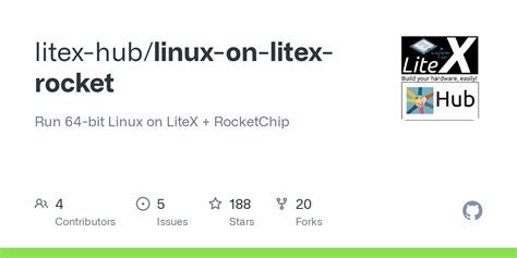 github litex hub linux on litex rocket run 64 bit linux on litex